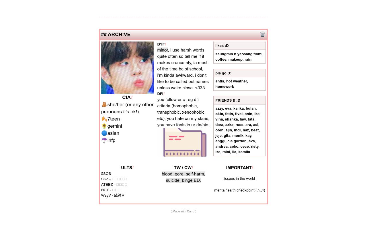 ★彡cia's site彡★